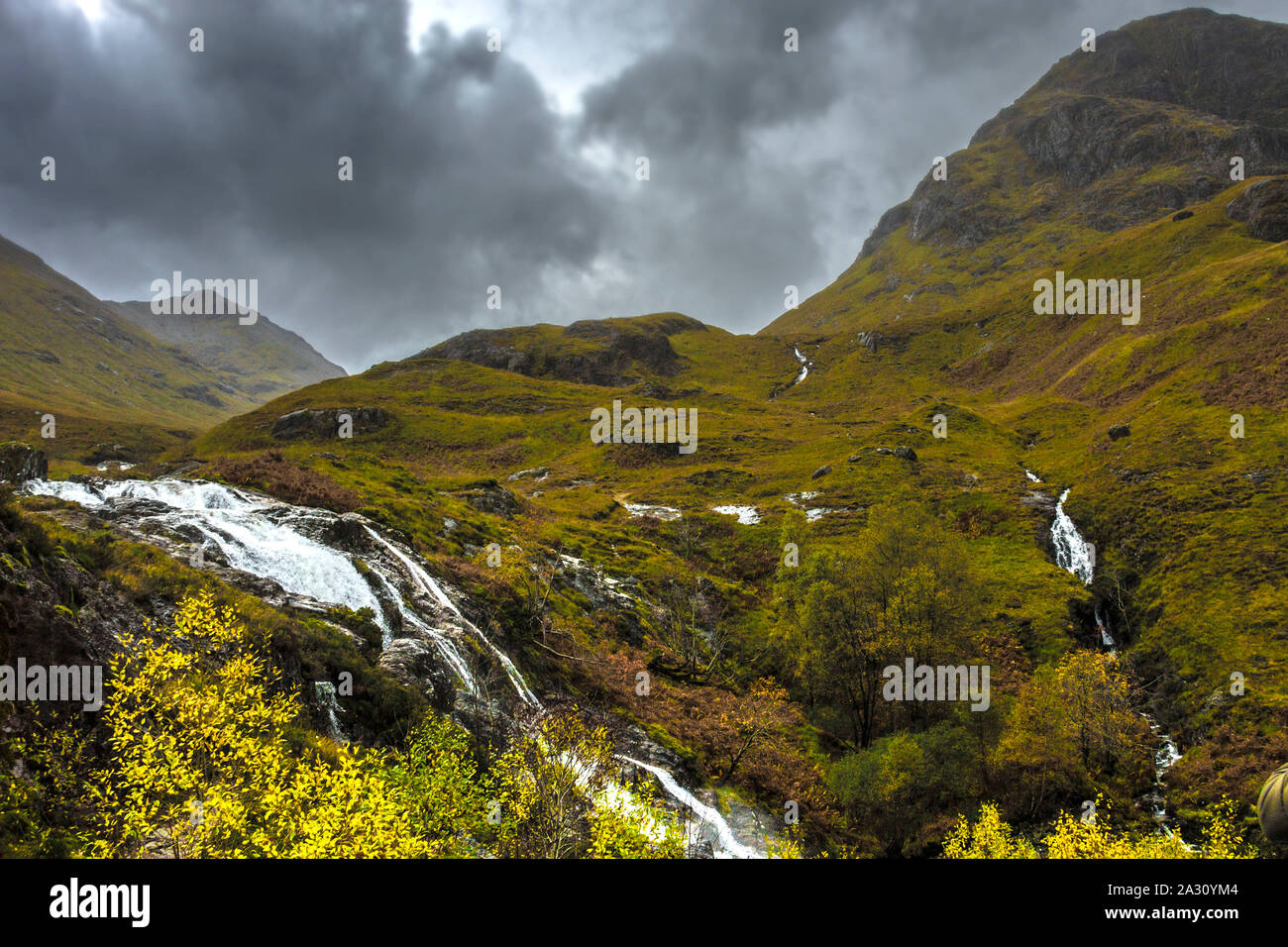 Glencoe Waterfall High Resolution Stock Photography and Images - Alamy
