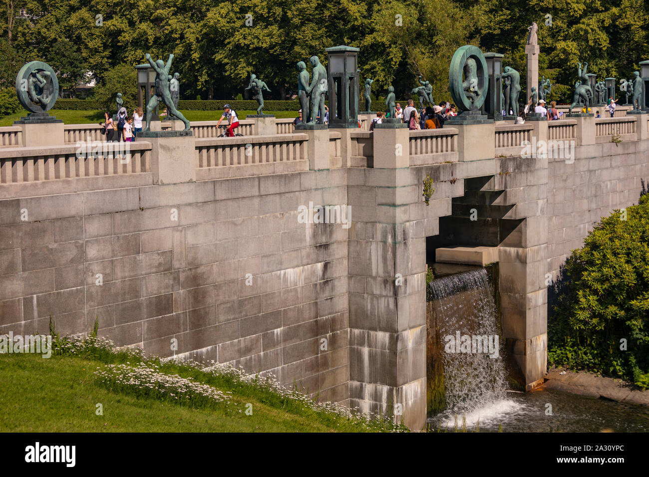 Gustav vigeland sculpture park hi-res stock photography and images - Alamy