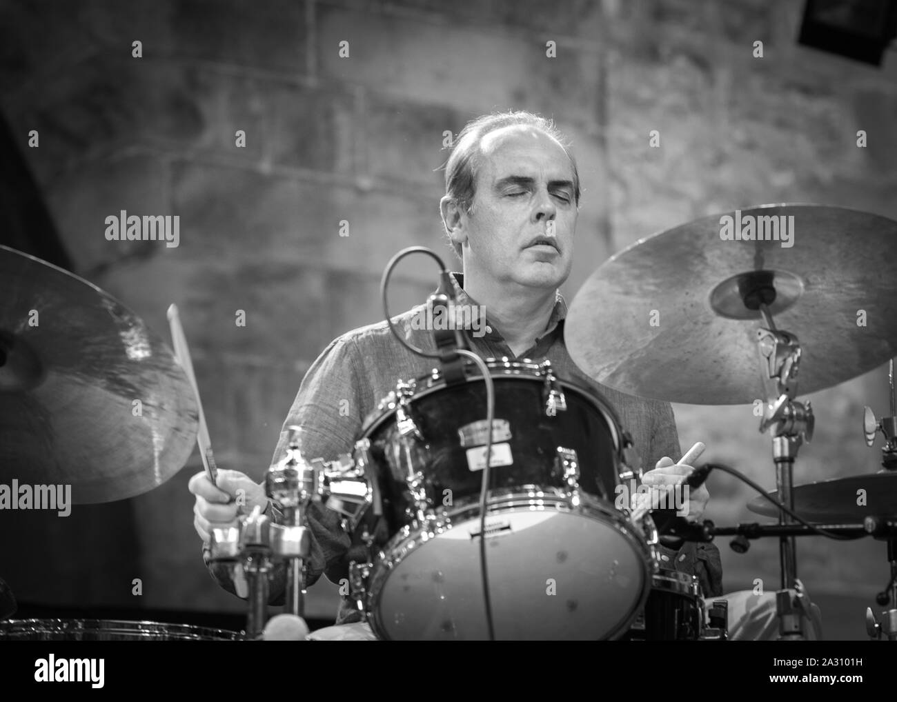 Closed drums Black and White Stock Photos & Images - Alamy