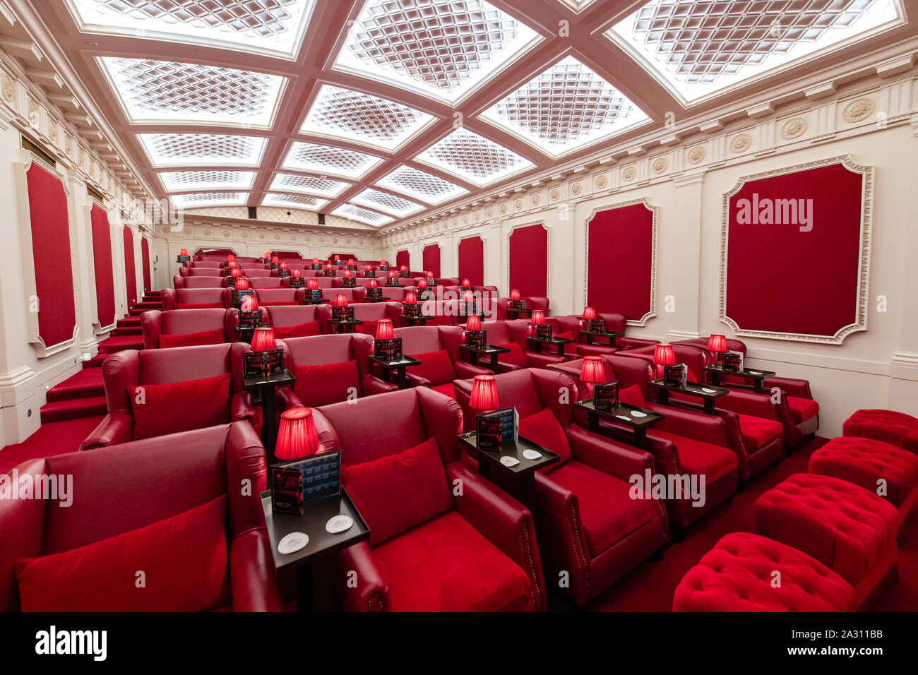 The Scotsman Hotel cinema, Manager Barry Makin Stock Photo - Alamy
