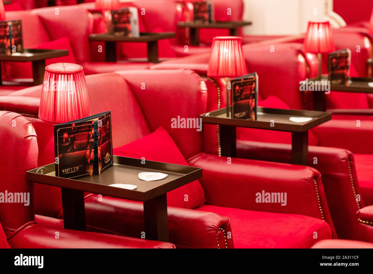 Manager of the cinema hi-res stock photography and images - Alamy