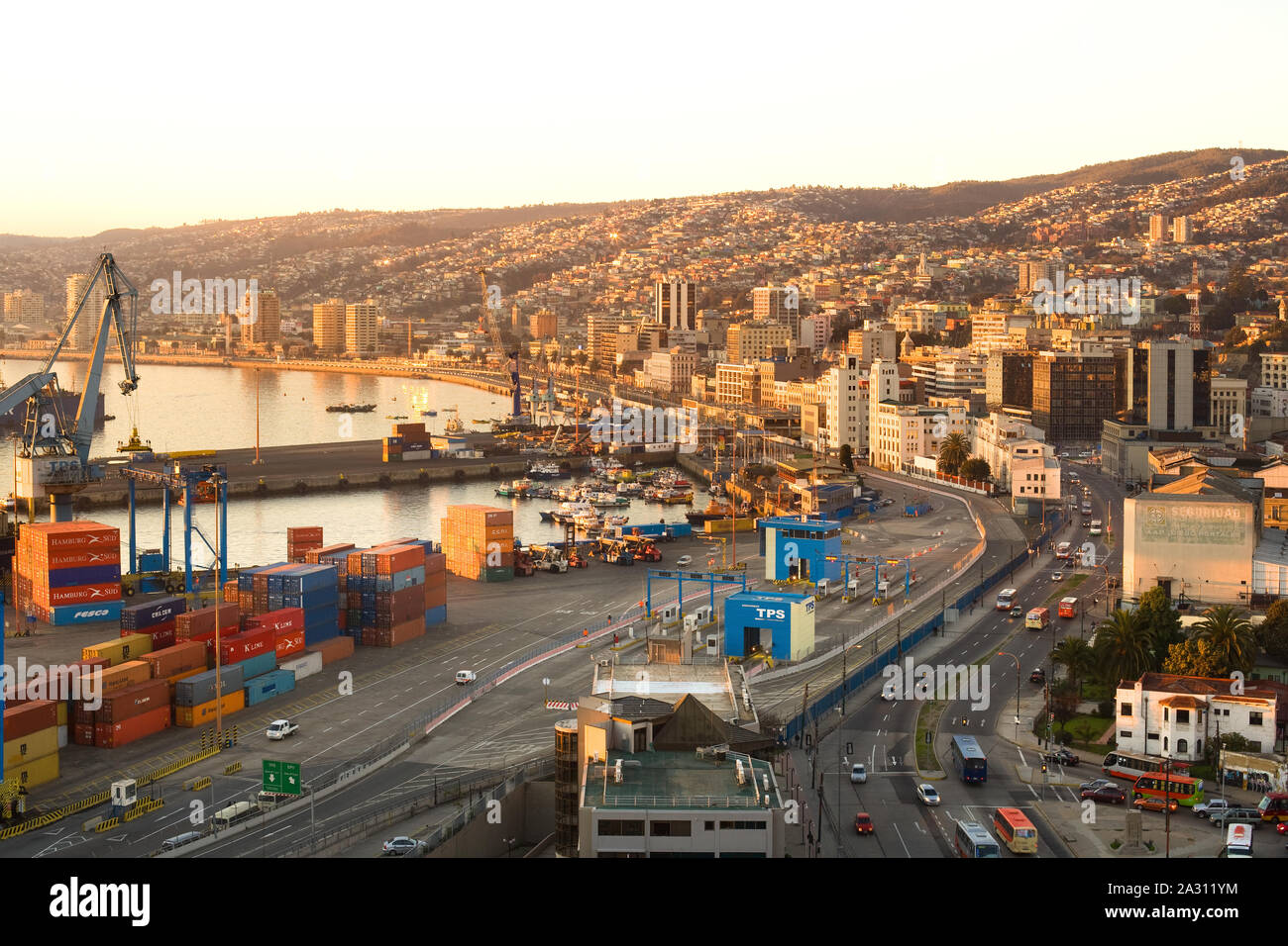 World heritage city of valparaiso hi-res stock photography and images ...
