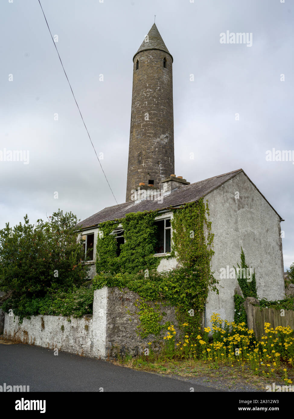 Killala Round Tower, Killala Town, Killala, County Mayo, Republic of ...