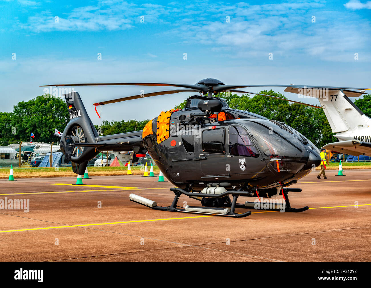 German Navy EC-135 Heicopter Stock Photo - Alamy