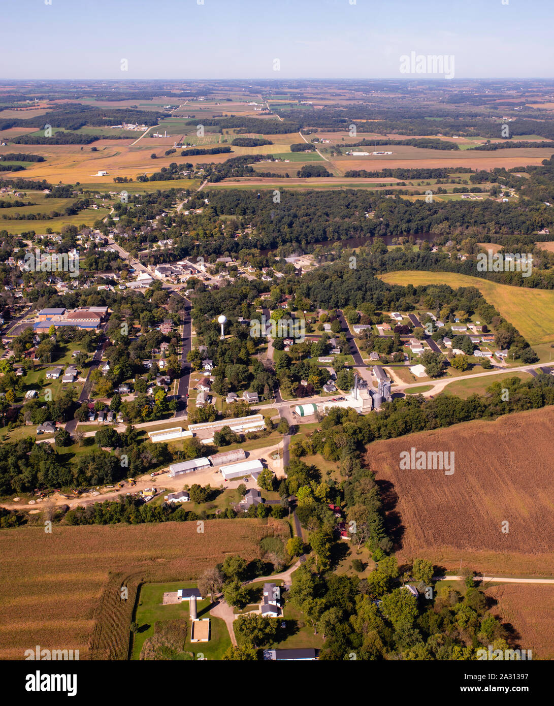 Albany aerial hi-res stock photography and images - Alamy