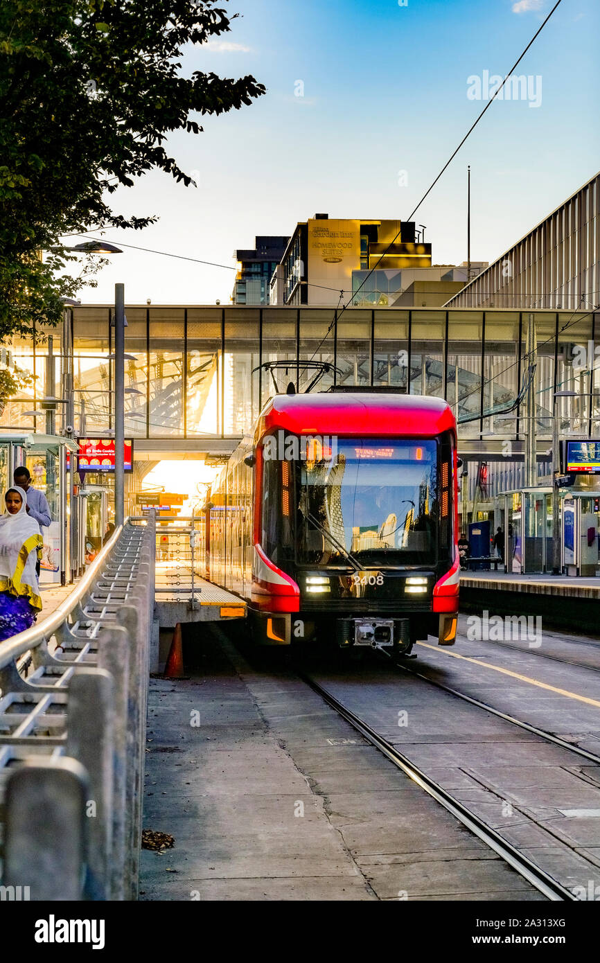 City Hall LRT STation, Calgary, Alberta, Canada Stock Photo - Alamy