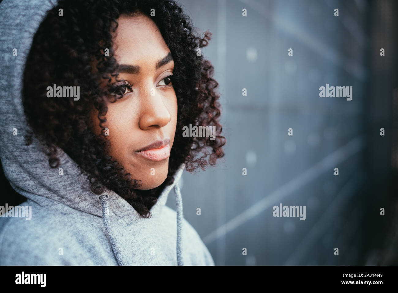 Lonely Teenager At School High Resolution Stock Photography and Images ...