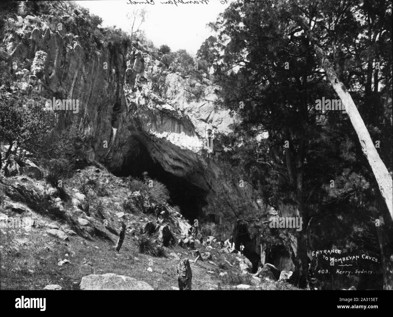 Entrance to Wombeyan Caves Stock Photo - Alamy