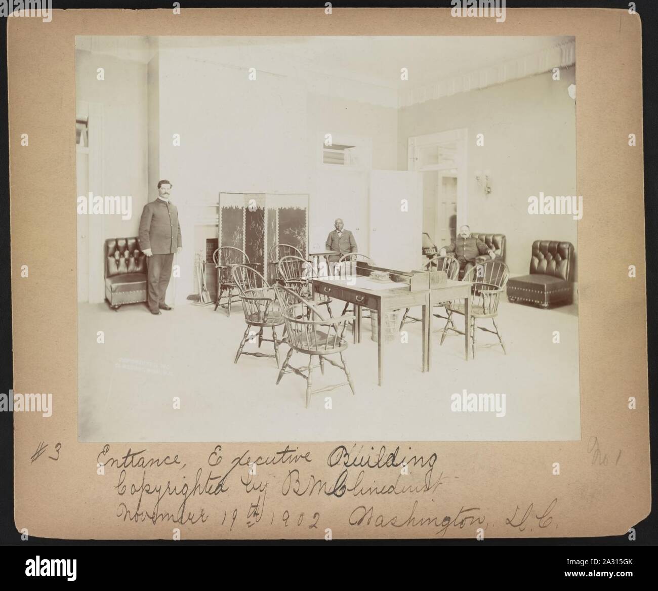 Entrance, Executive Building Stock Photo - Alamy