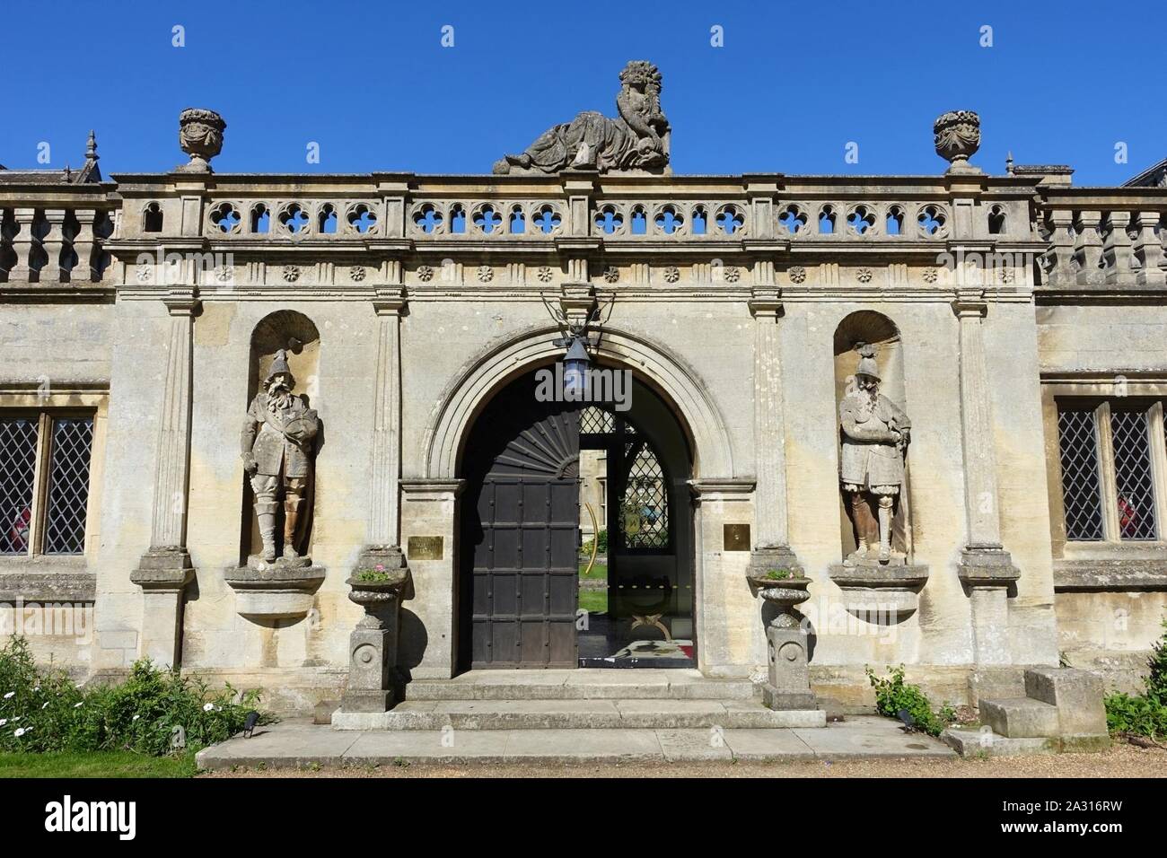 Entryway - Rushton Hall - Northamptonshire, England Stock Photo - Alamy