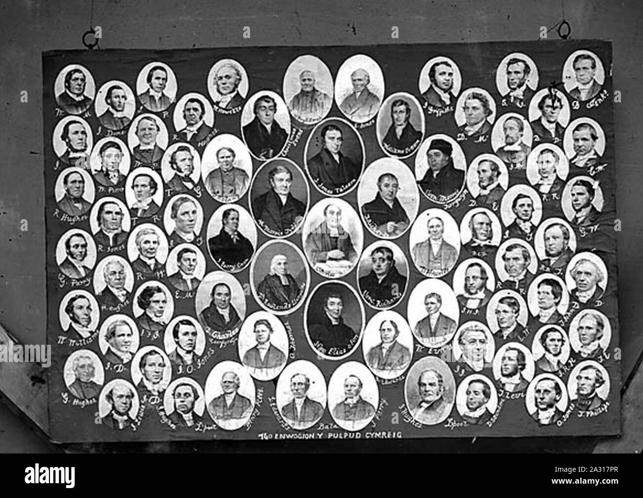 Enwogion y pulpud Cymreig (multi-portrait 73 Stock Photo - Alamy