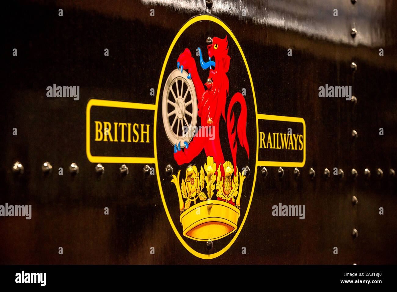 Vintage British Railways signage at Grosmont Stock Photo - Alamy
