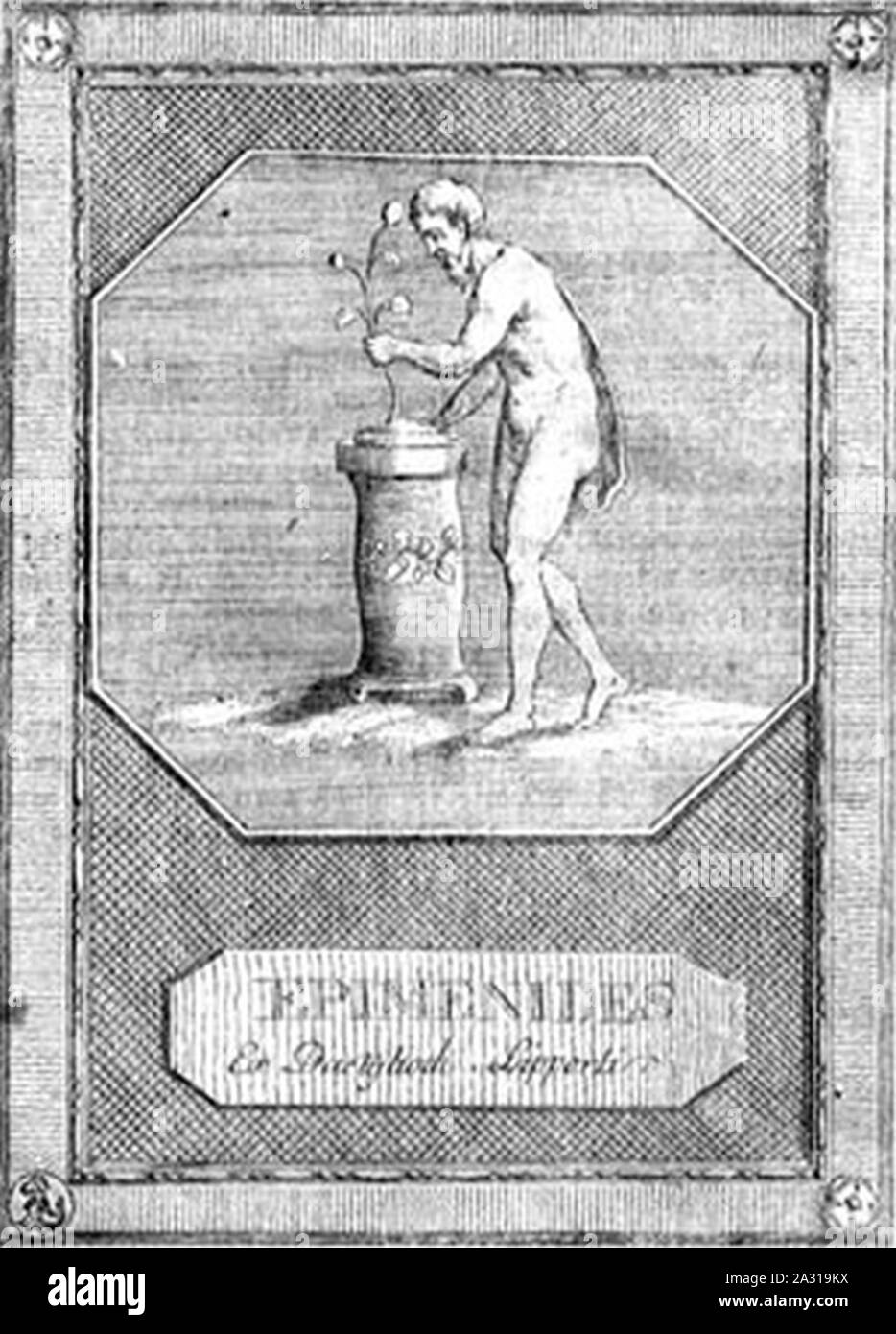 Epimenides hi-res stock photography and images - Alamy