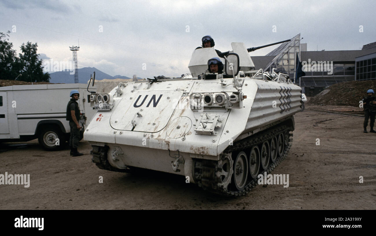 3rd June 1993 During the Siege of Sarajevo: a Danish YPR-765 AIFV/APC ...