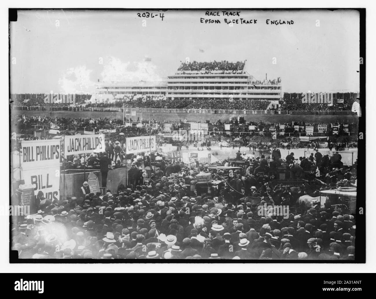 Epsom Race Track, England Stock Photo - Alamy