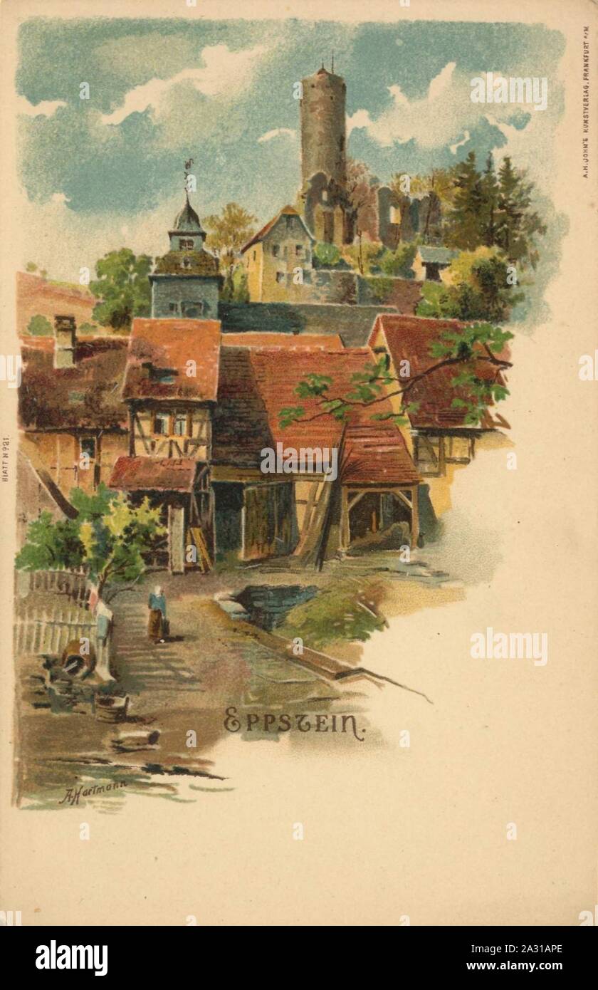 Burg eppstein eppstein hi-res stock photography and images - Alamy