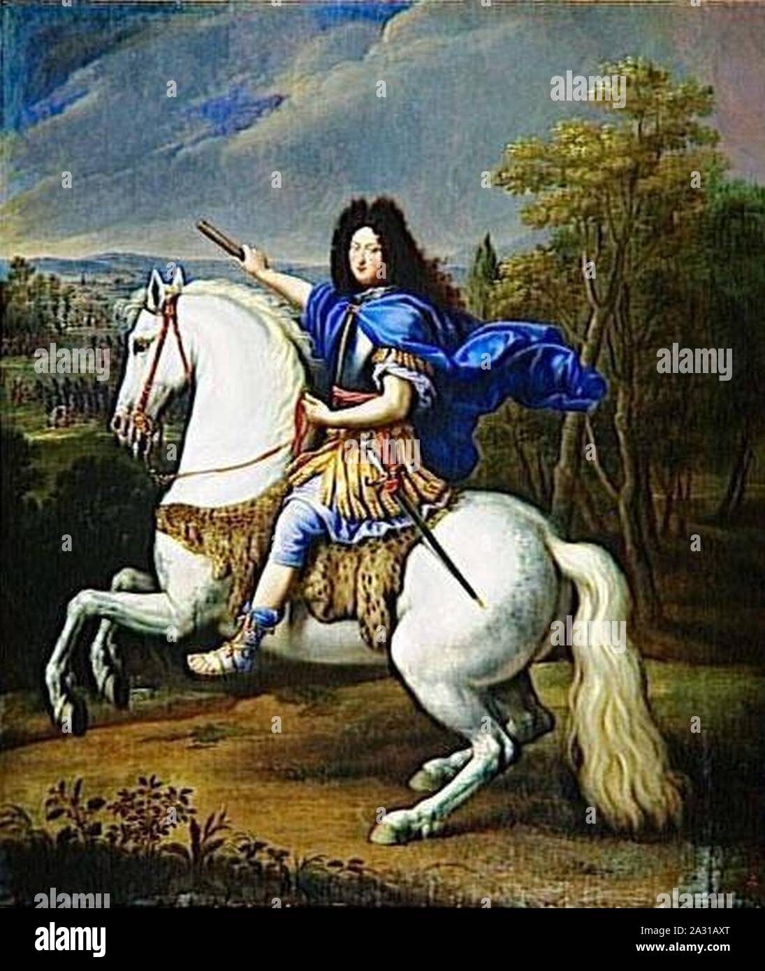 Louis xiv versailles painting hi-res stock photography and images - Alamy