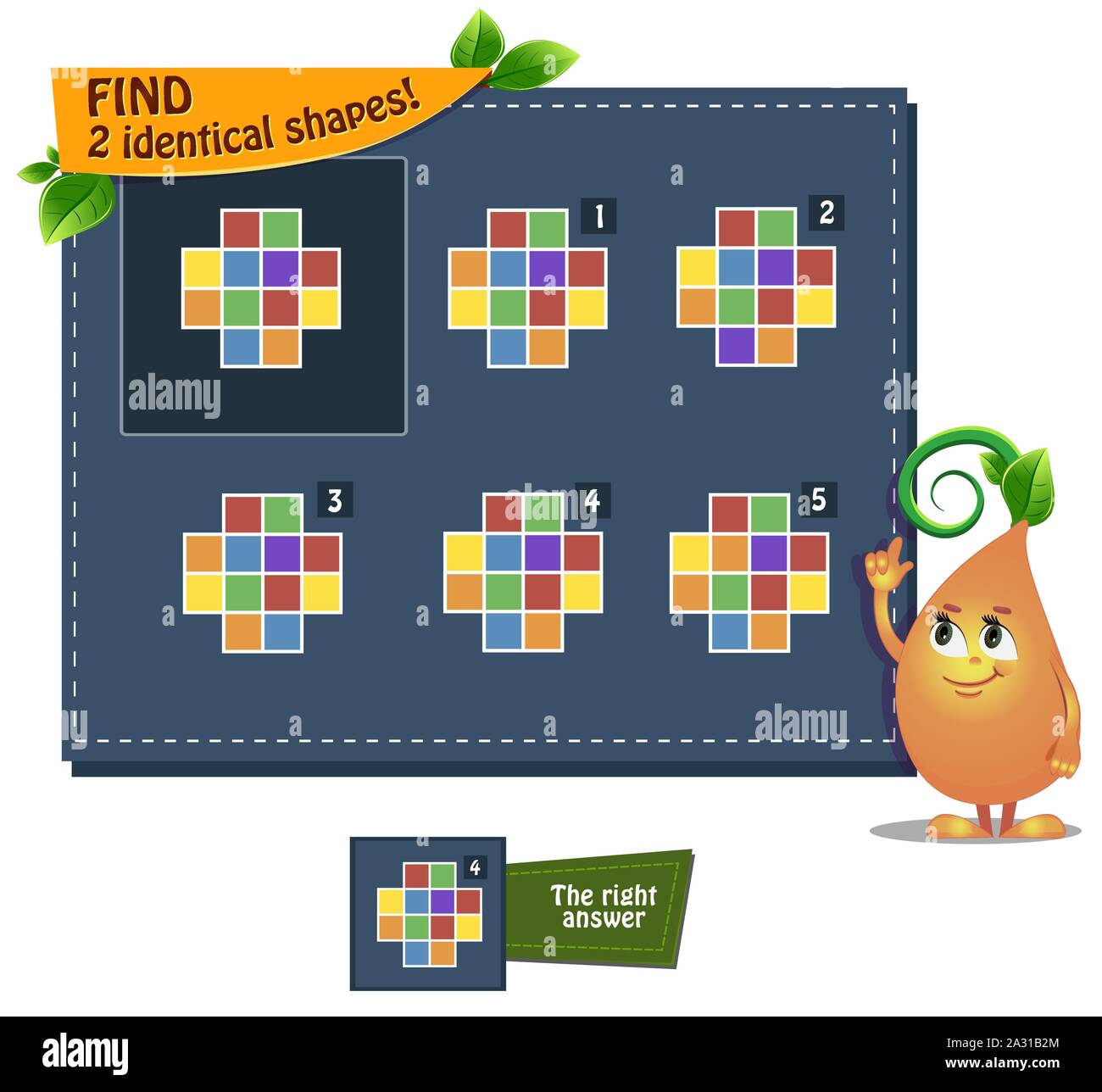 educational game iq for kids and adults development of logic, iq. Task ...