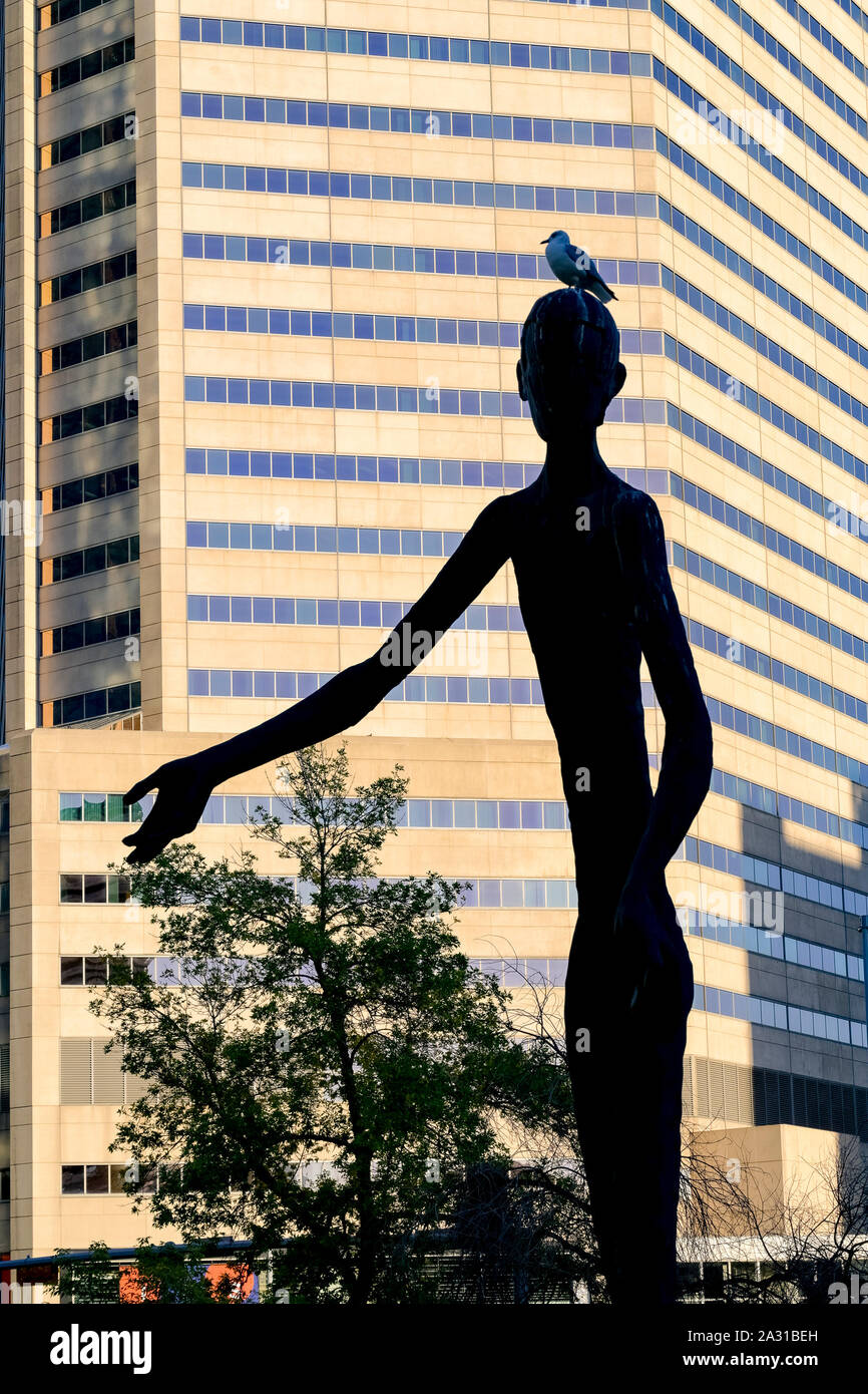 Mario Armengol sculpture, "The Family of Man", downtown Calgary ...