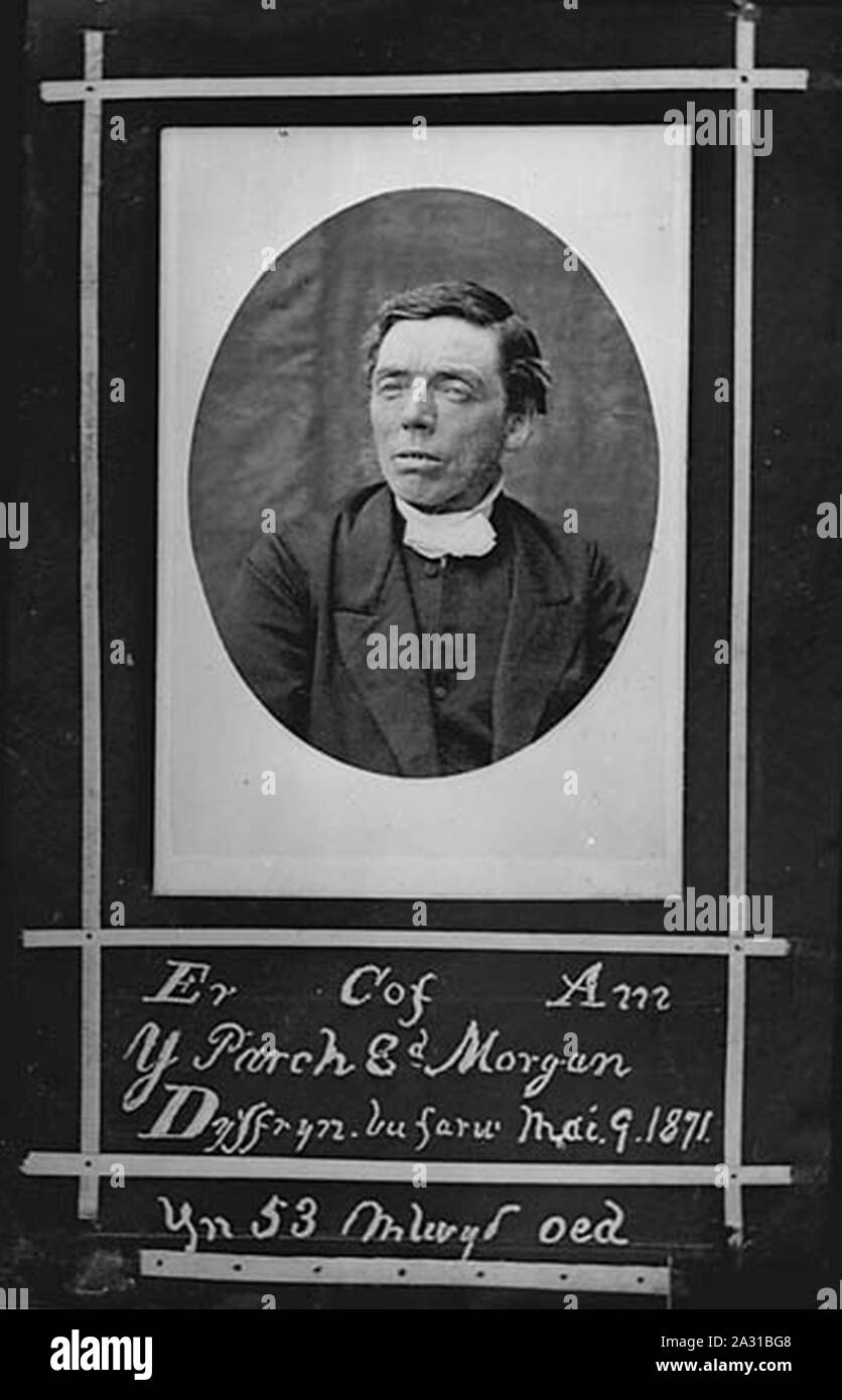 Er cof am y Parch Ed Morgan Dyffryn Stock Photo - Alamy