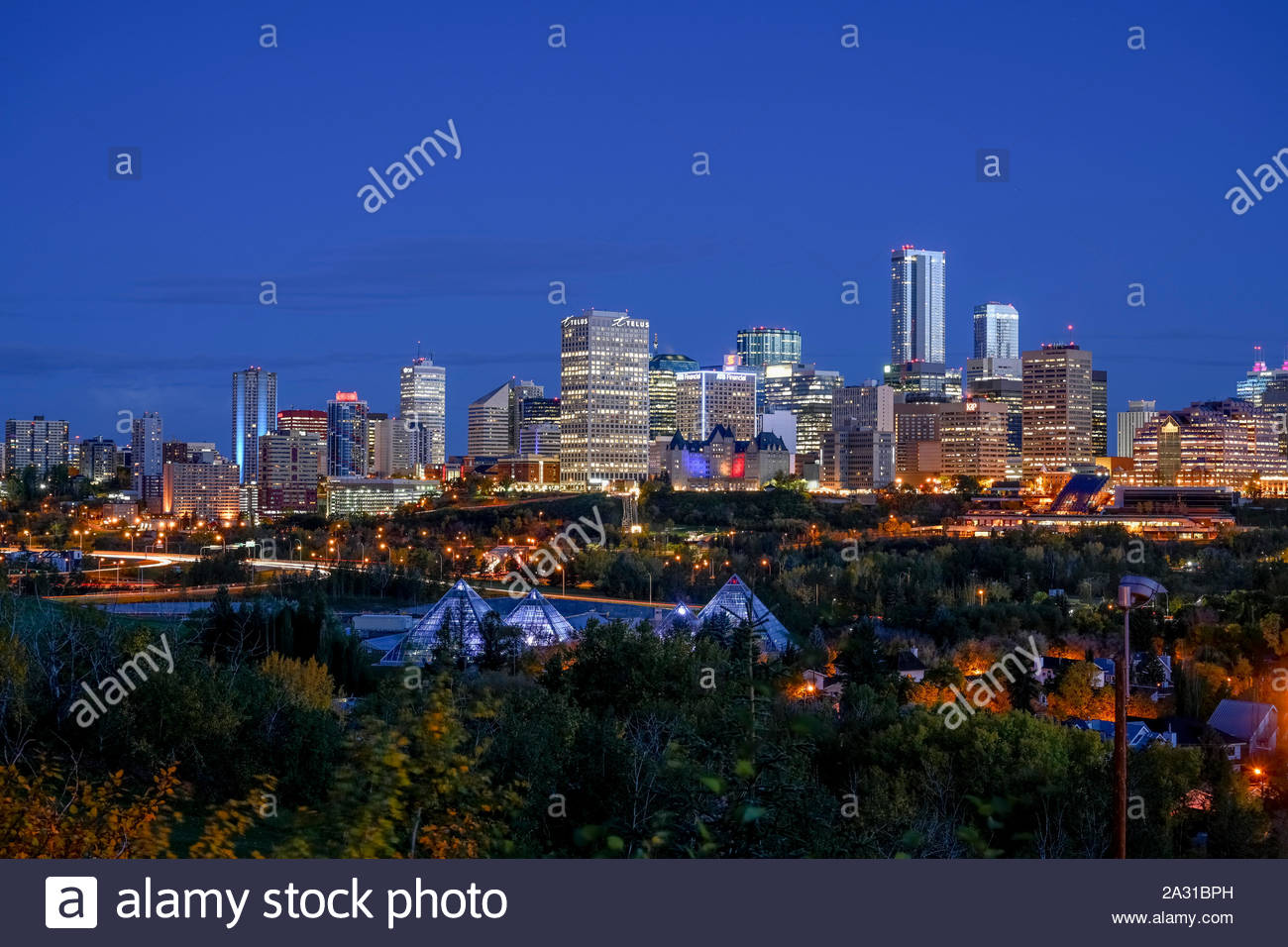 Edmonton Skyline Stock Photos & Edmonton Skyline Stock Images - Alamy