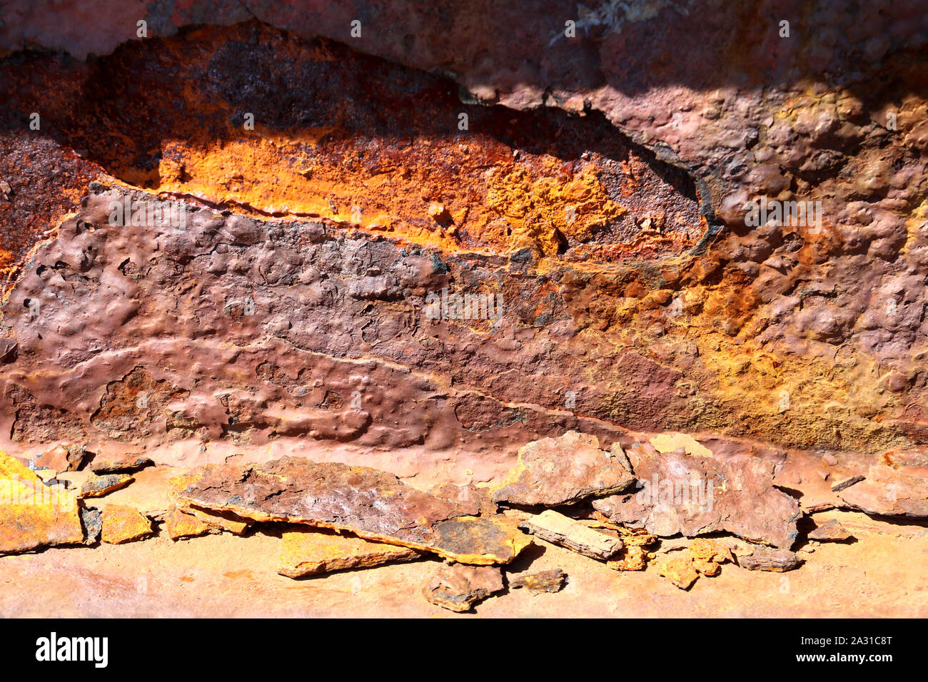Corroded iron girder hi-res stock photography and images - Alamy