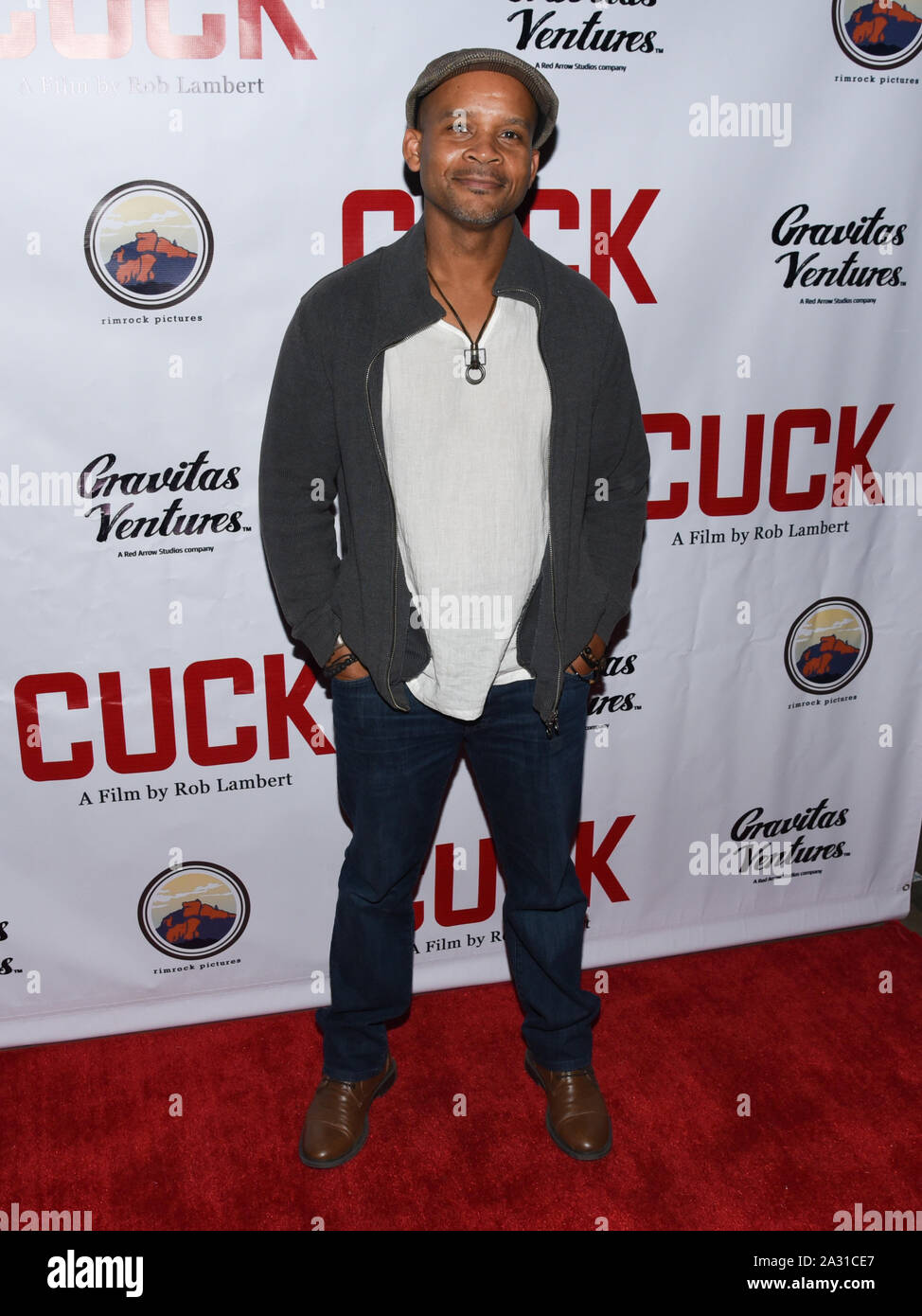 03 October 2019 - Hollywood, California - Patrick Y. Malone. "CUCK" Los Angeles Premiere held at ...
