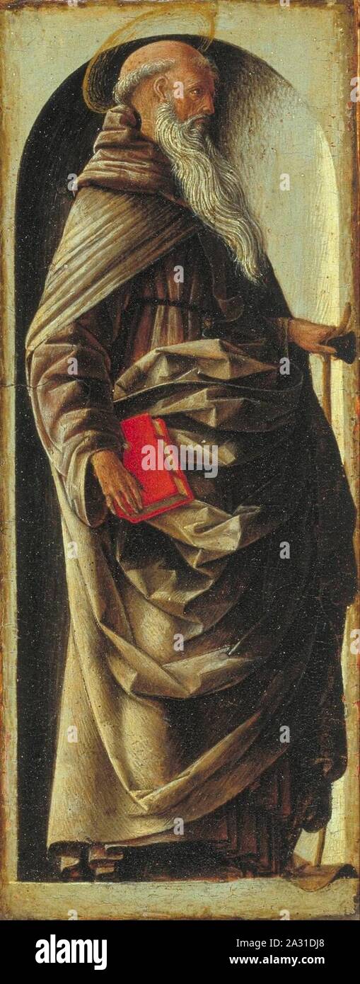 Ercole de' roberti, sant'antonio abate Stock Photo - Alamy