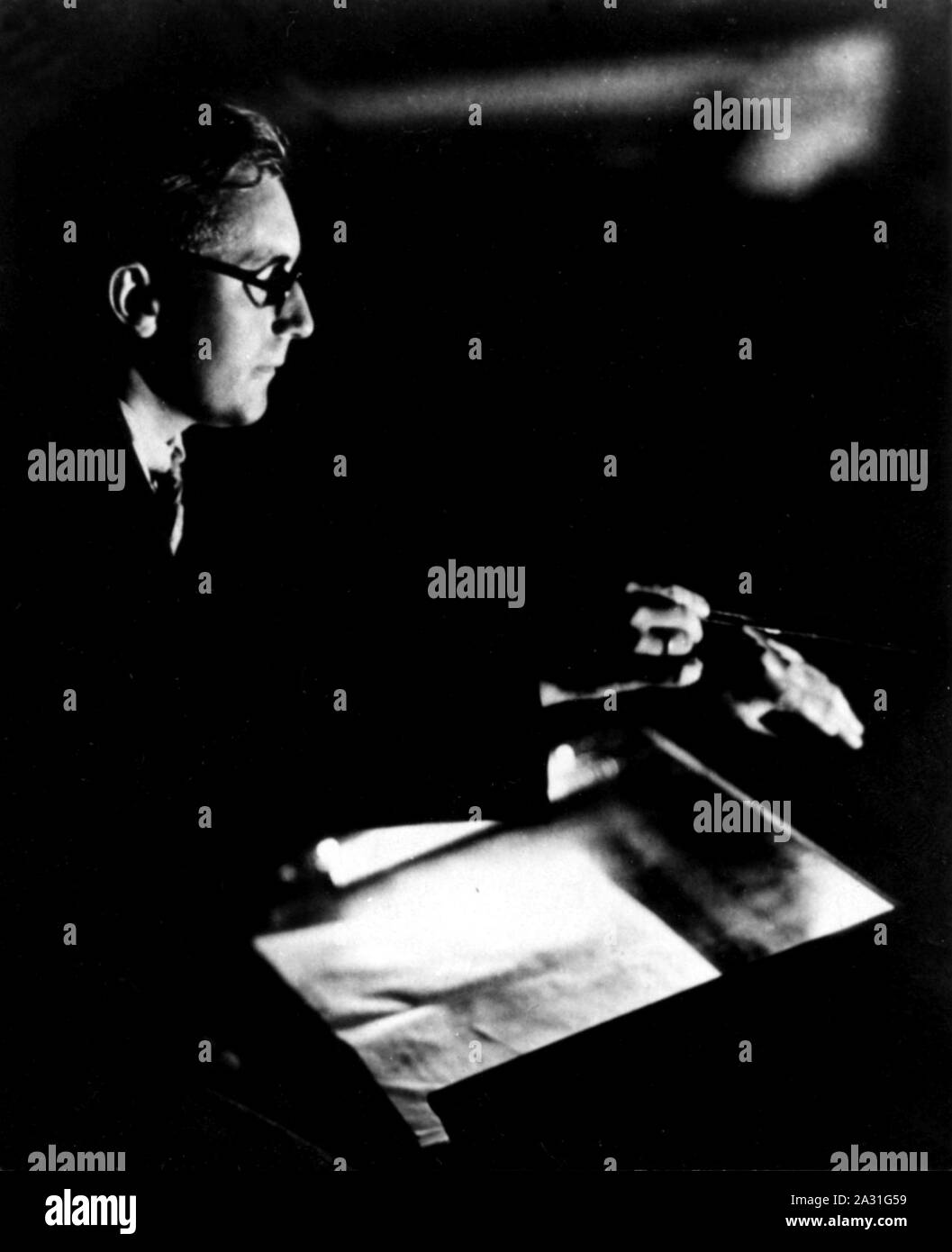 Erich PETER dirigiert Stock Photo - Alamy