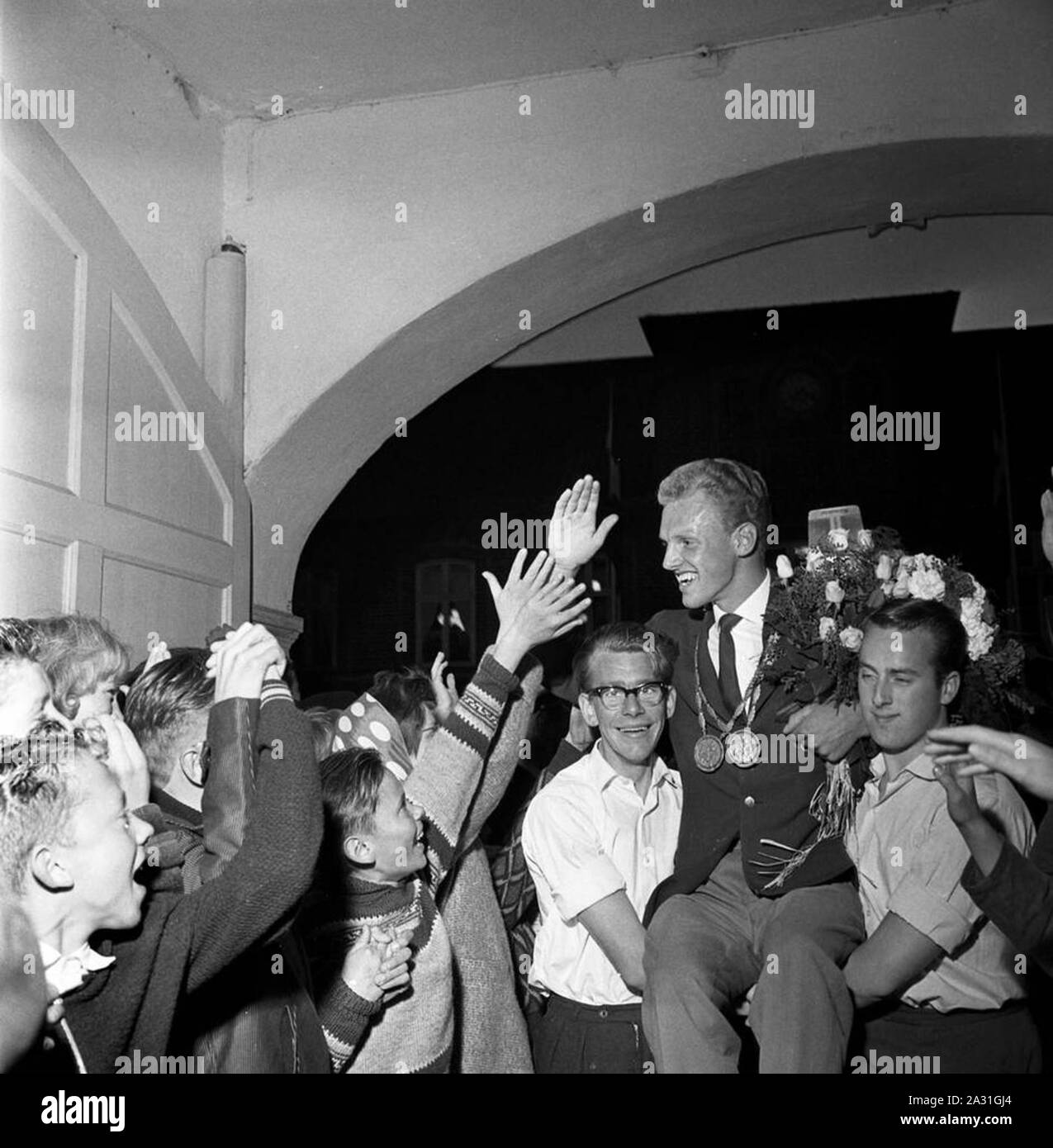 Erik Hansen (canoeist) 1960 Stock Photo - Alamy