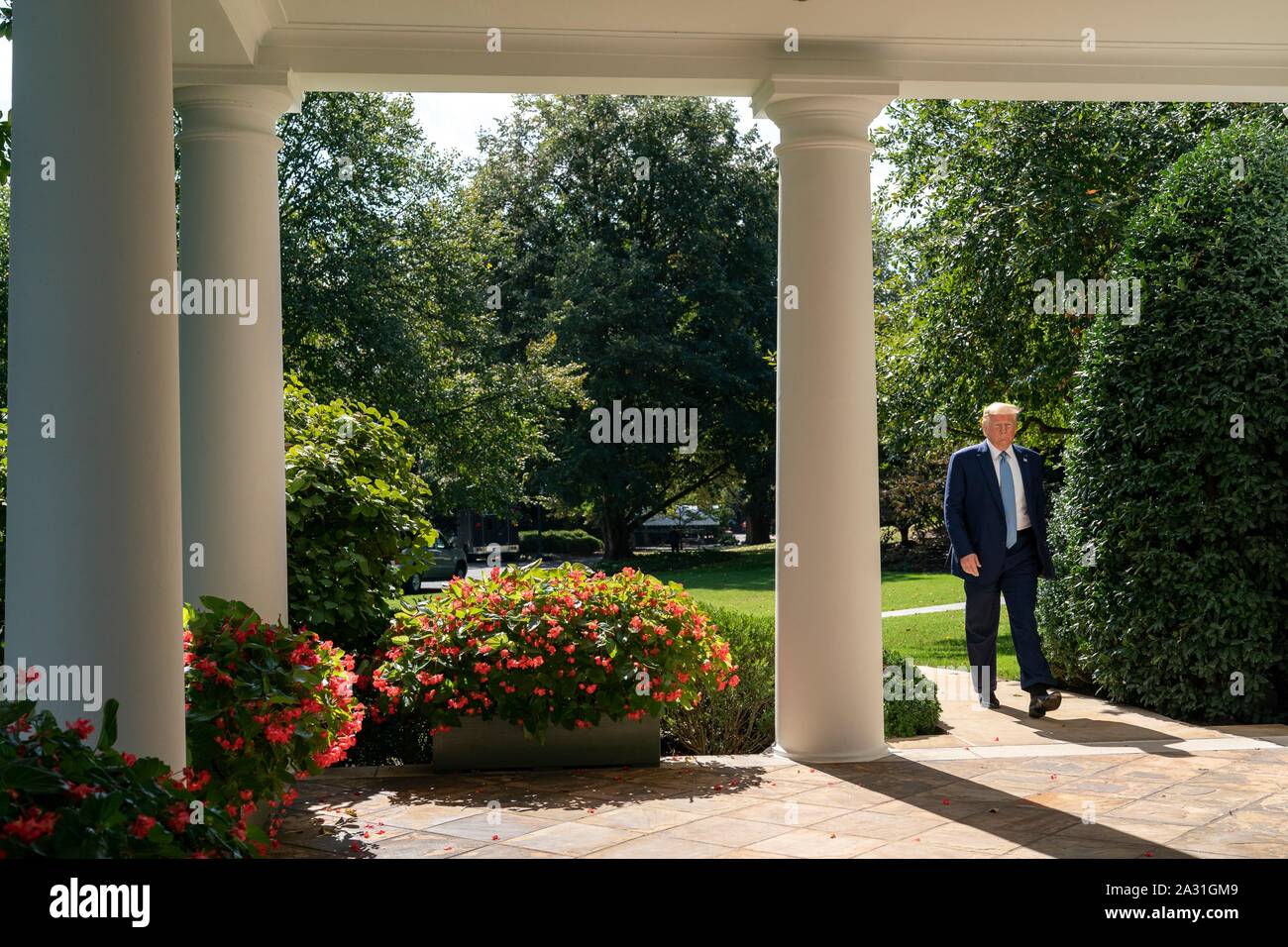 West wing white house hi-res stock photography and images - Alamy