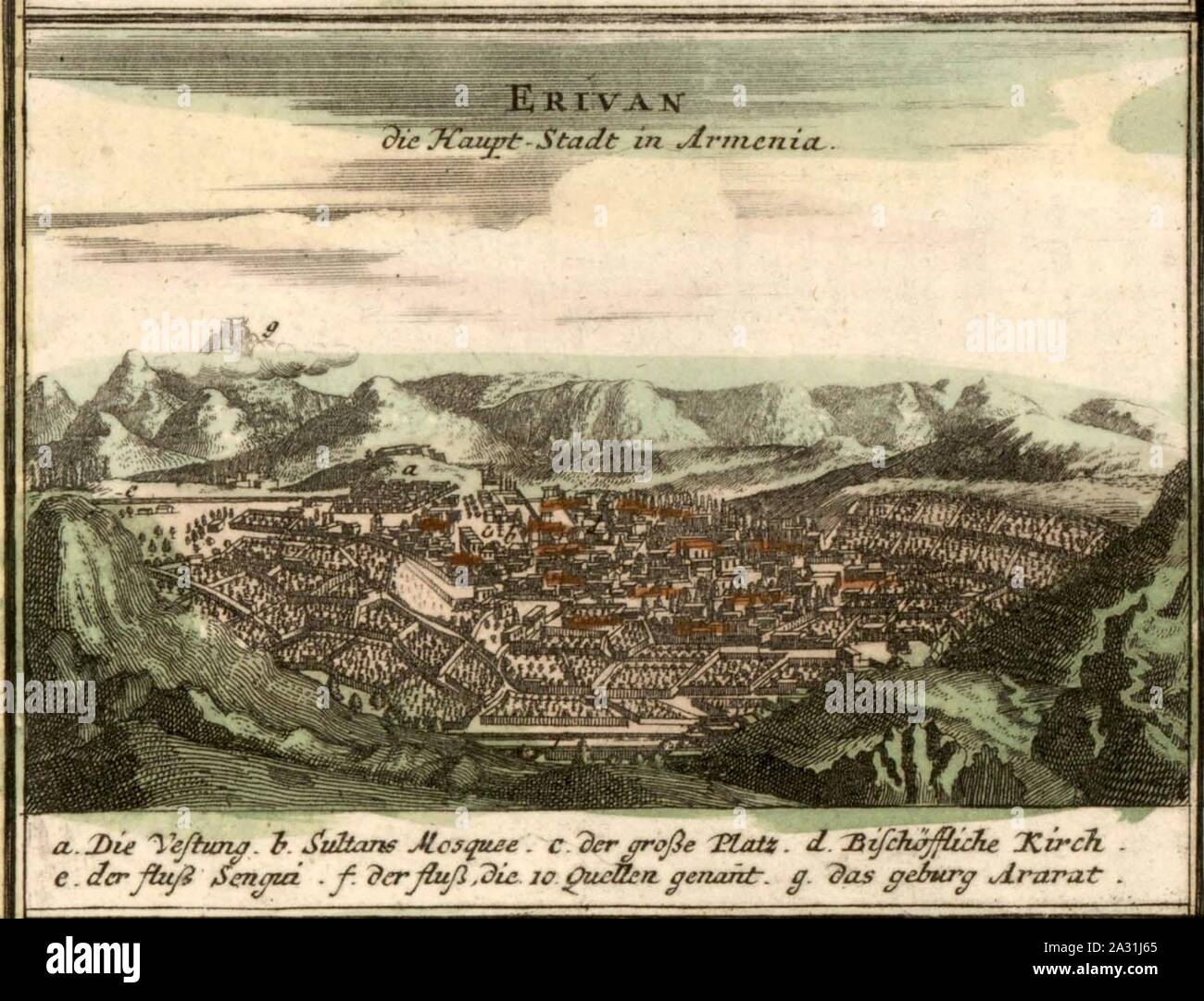 Erivan die Haupt-Stadt in Armenia Stock Photo - Alamy