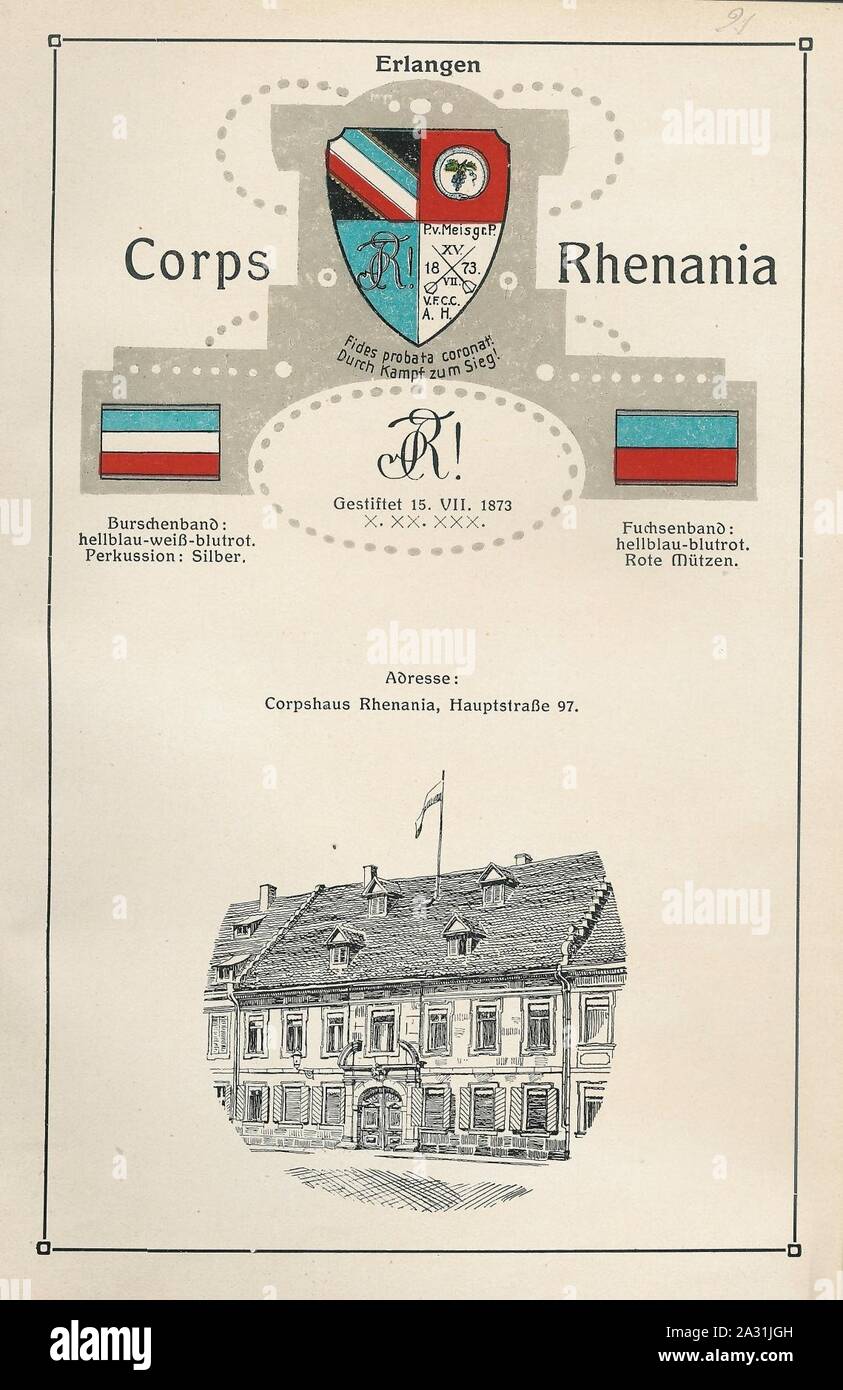 Rhenania hi-res stock photography and images - Alamy