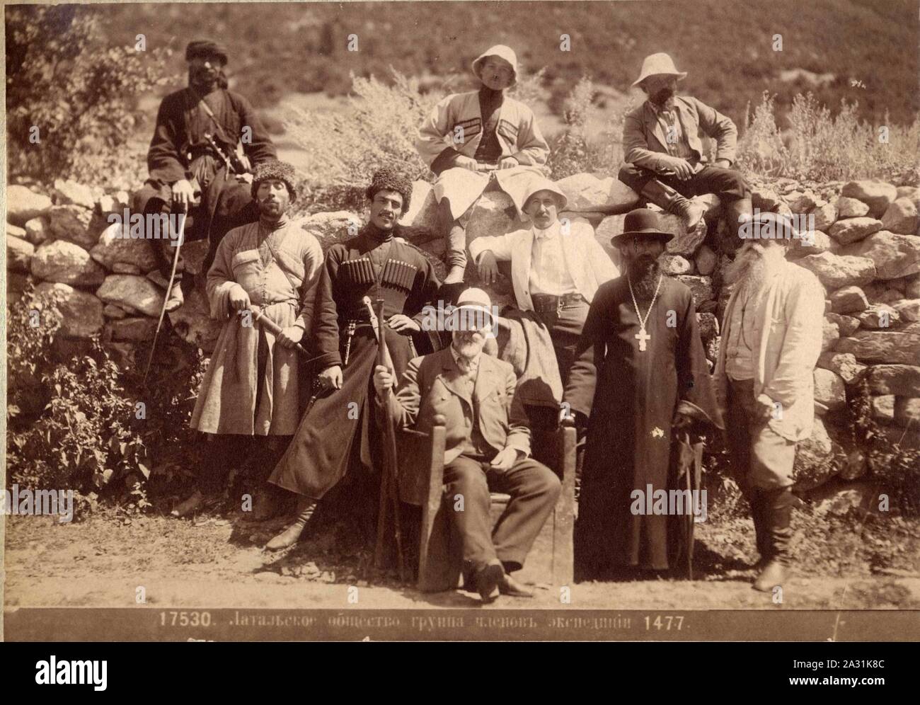 Ermakov (1846-1916) Ermakov (far right) in 1910 Stock Photo - Alamy