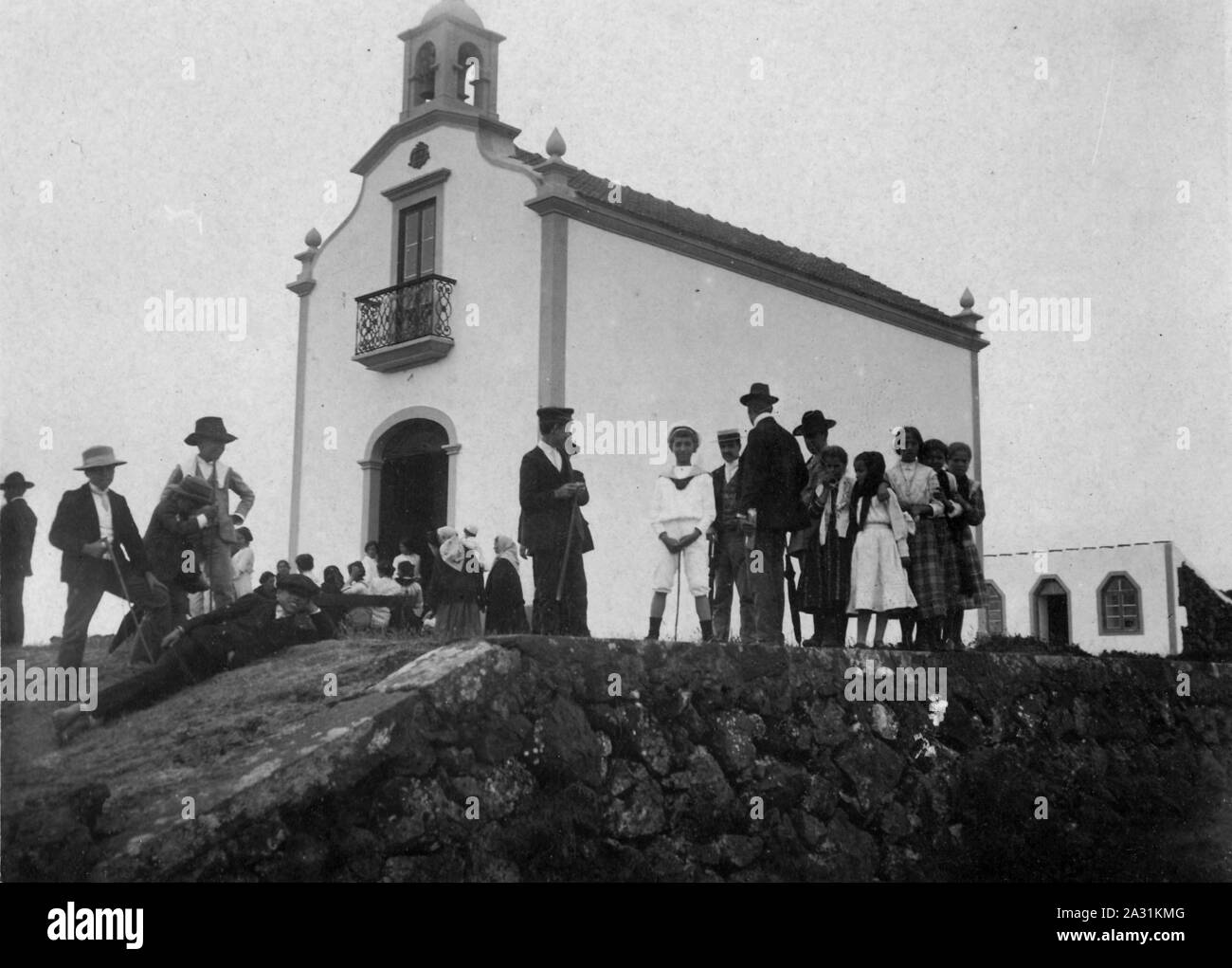 Ermida de Nossa Senhora do Mato, 1 Cinco Picos, ilha Terceira, Arquivo ...