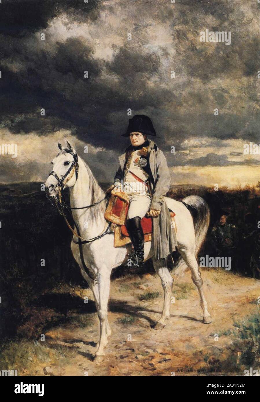 Ernest Meissonier - Napoleon I in 1814 Stock Photo - Alamy