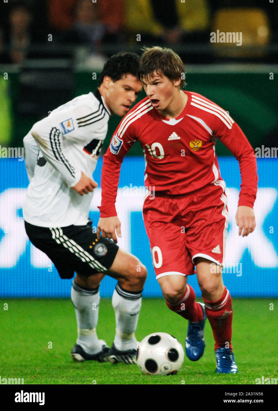 Signal-Iduna Arena Dortmund, Germany 11.10.2008, football ...