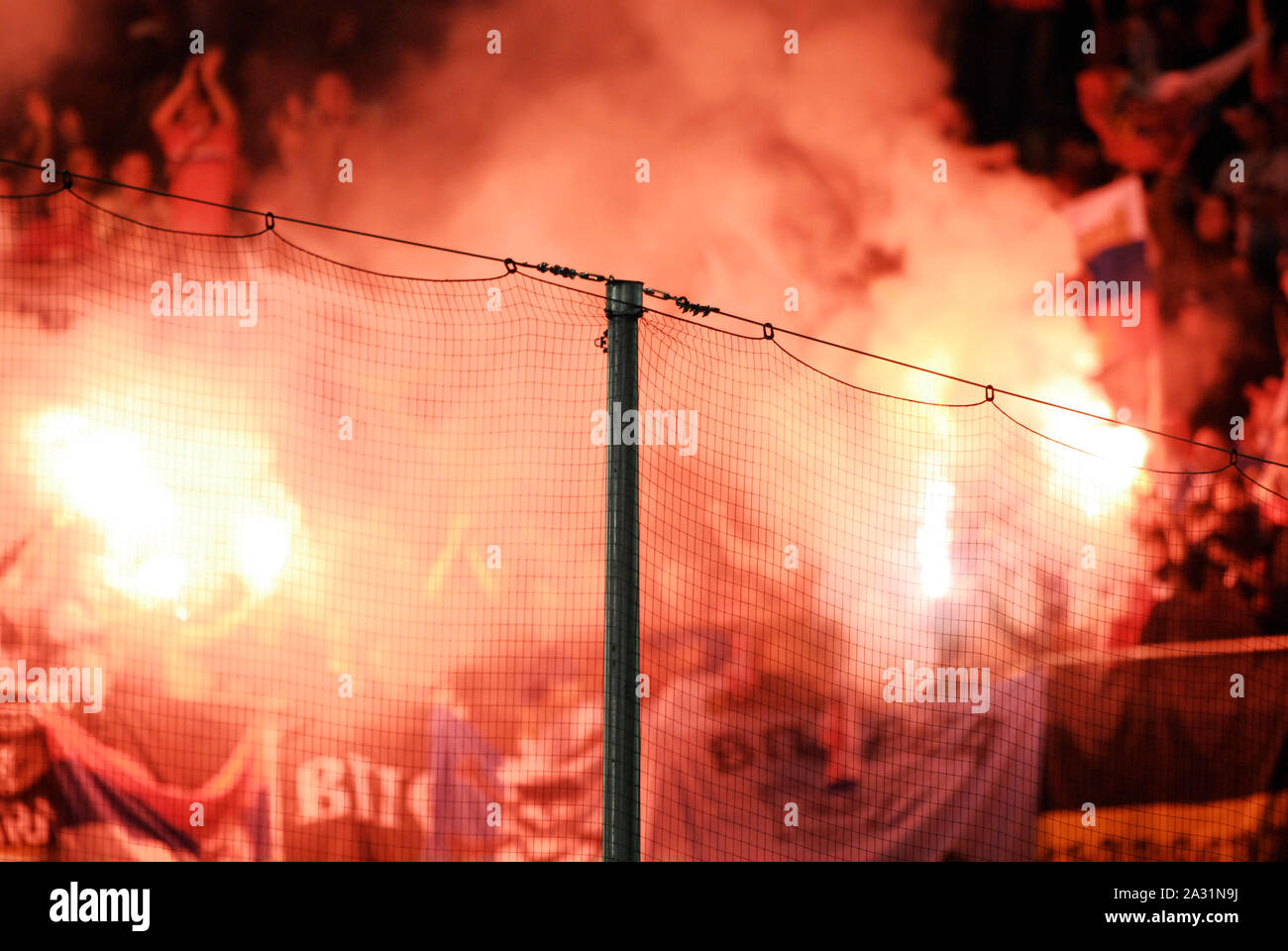 Signal flares fireworks hi-res stock photography and images - Alamy