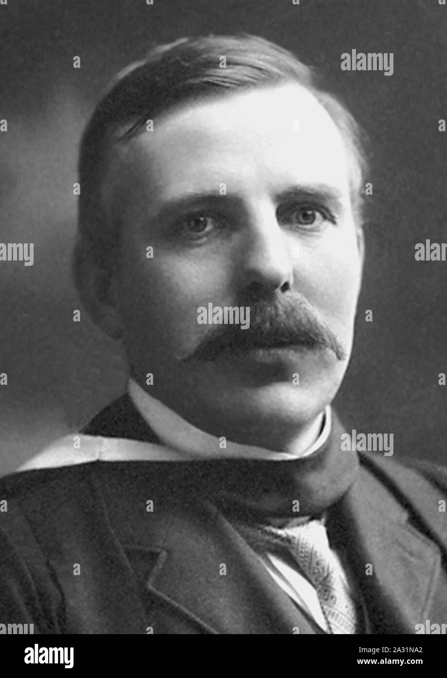 Ernest Rutherford (Nobel Stock Photo - Alamy