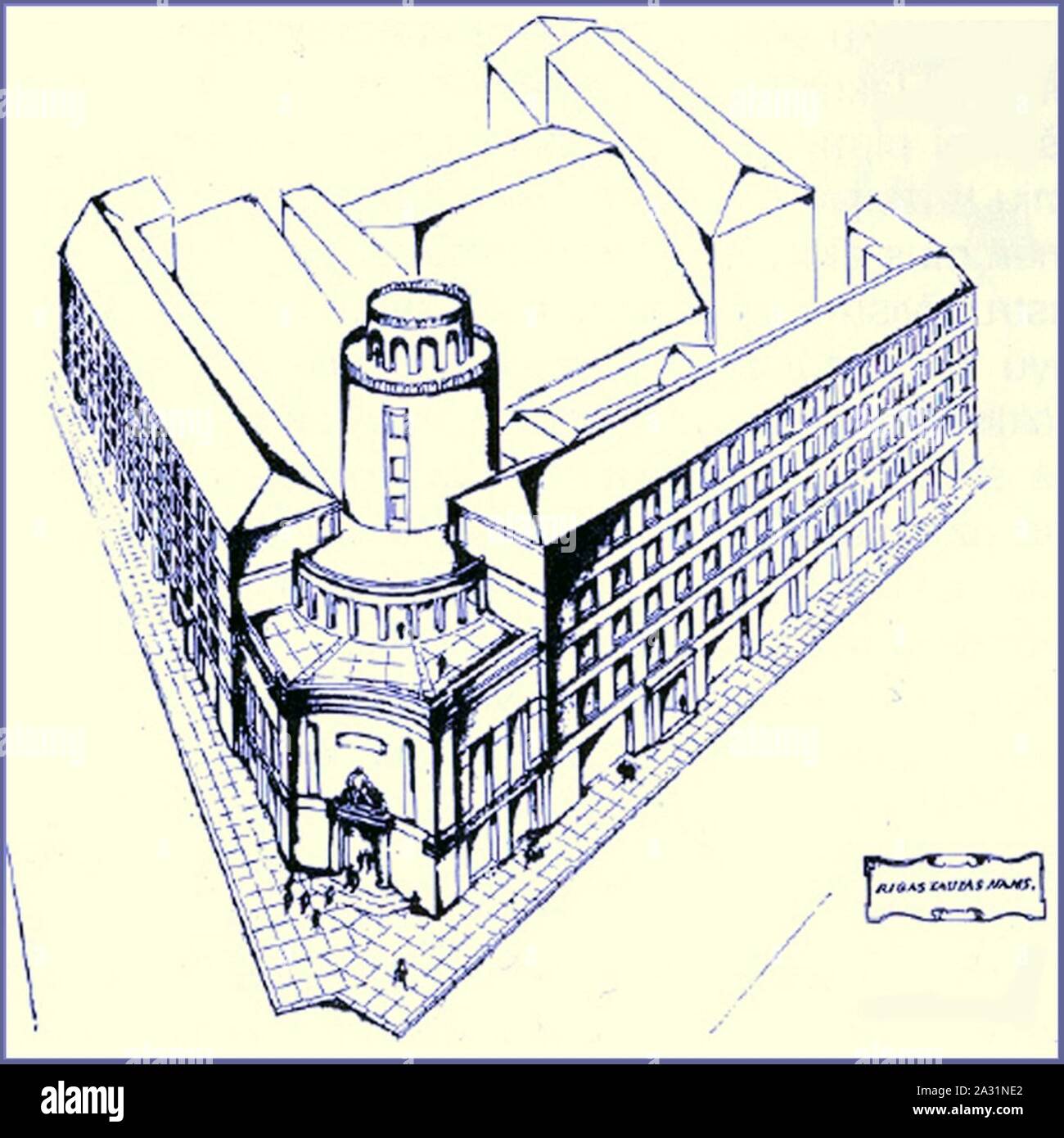 Ernest Stalberg. Project-1927 Stock Photo - Alamy