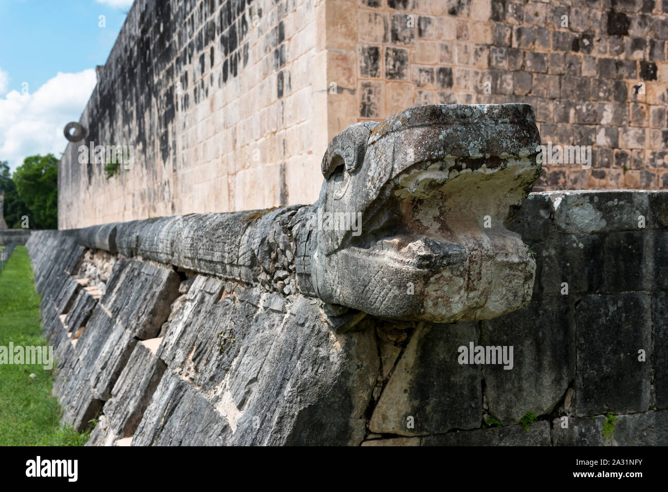 Mayan pyramid of Chicken Izta in Yucatan, Mexico Stock Photo - Alamy