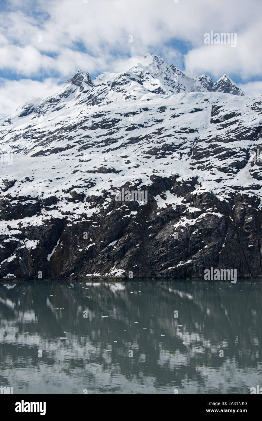 Mount Cooper, Inlet, Ocean, Sea, Glacier Bay National Park and Preserve ...