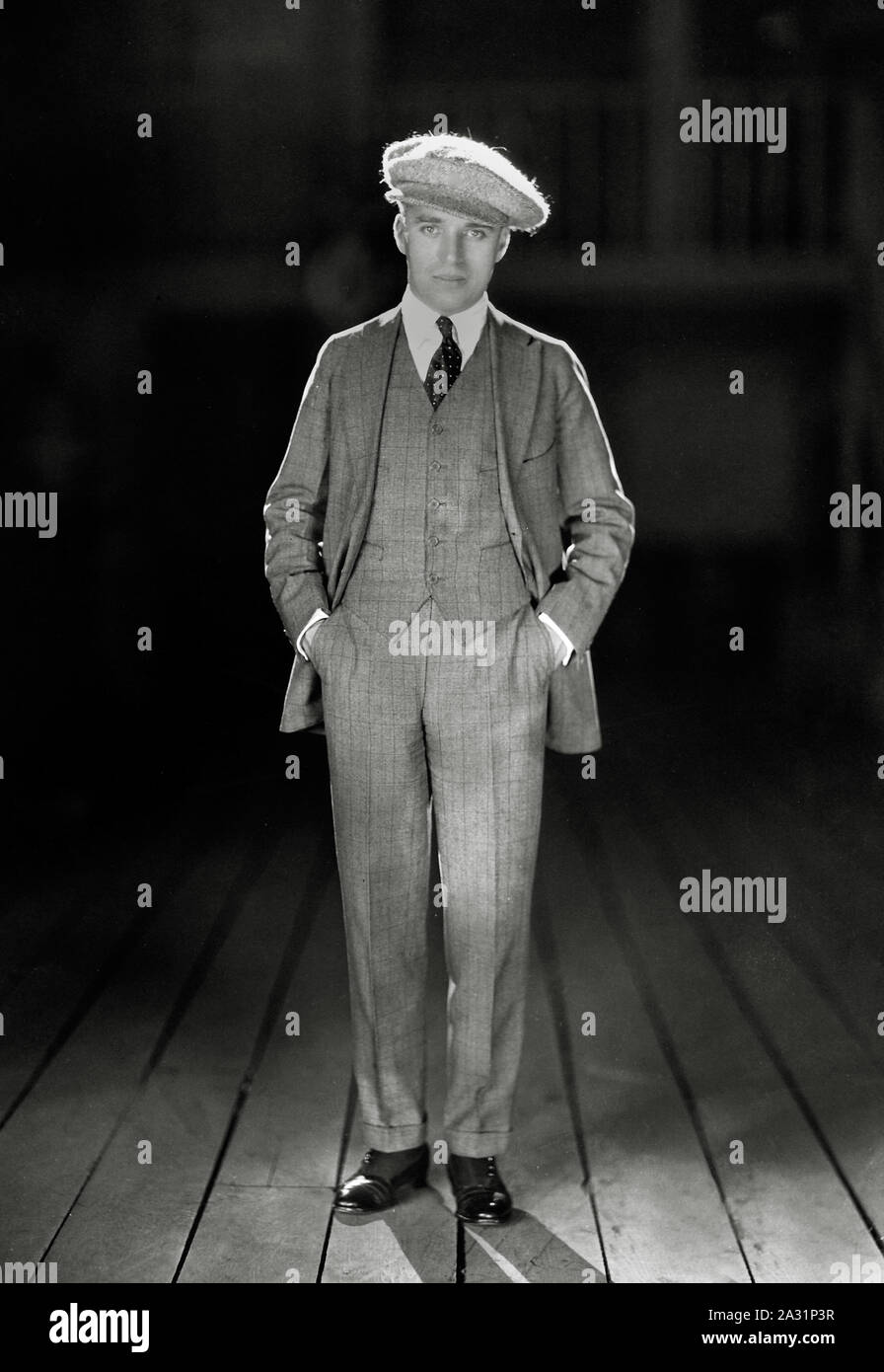 Charles Chaplin, on the set of "The Pilgrim" (1923) United Artists ...