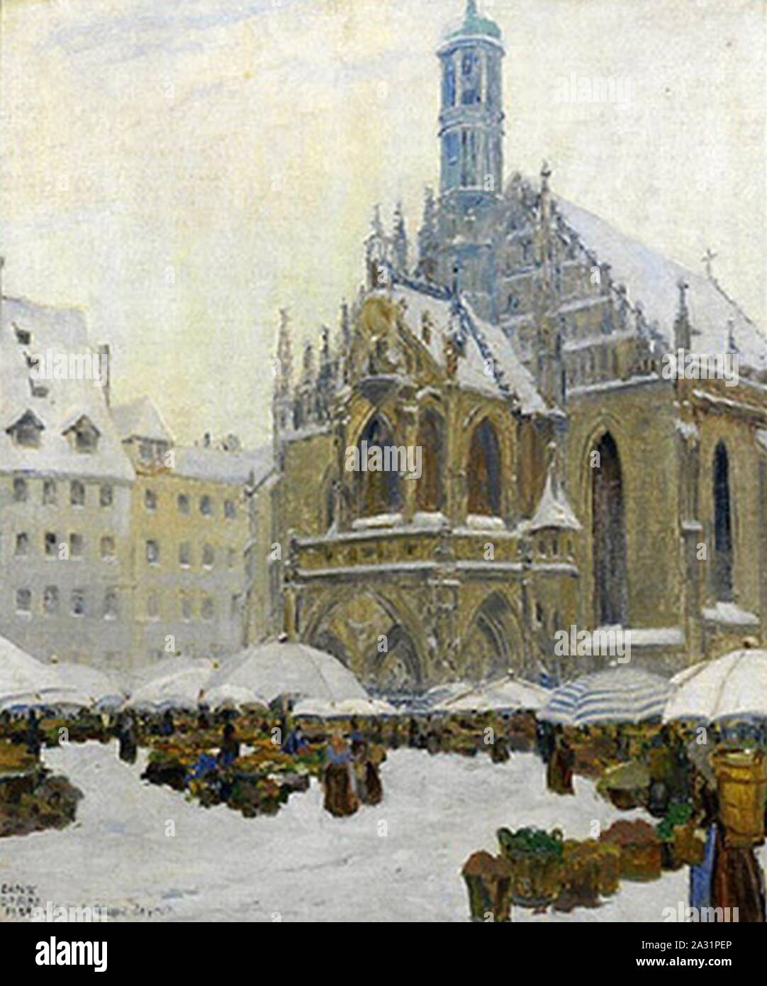 Ernst Dorn Frauenkirche Nürnberg Stock Photo - Alamy