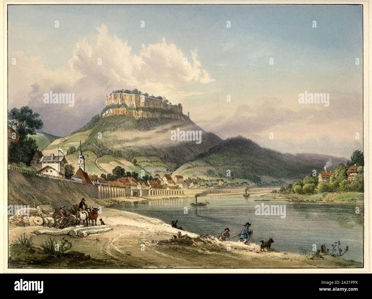 Konigstein sachsische schweiz hi-res stock photography and images - Alamy