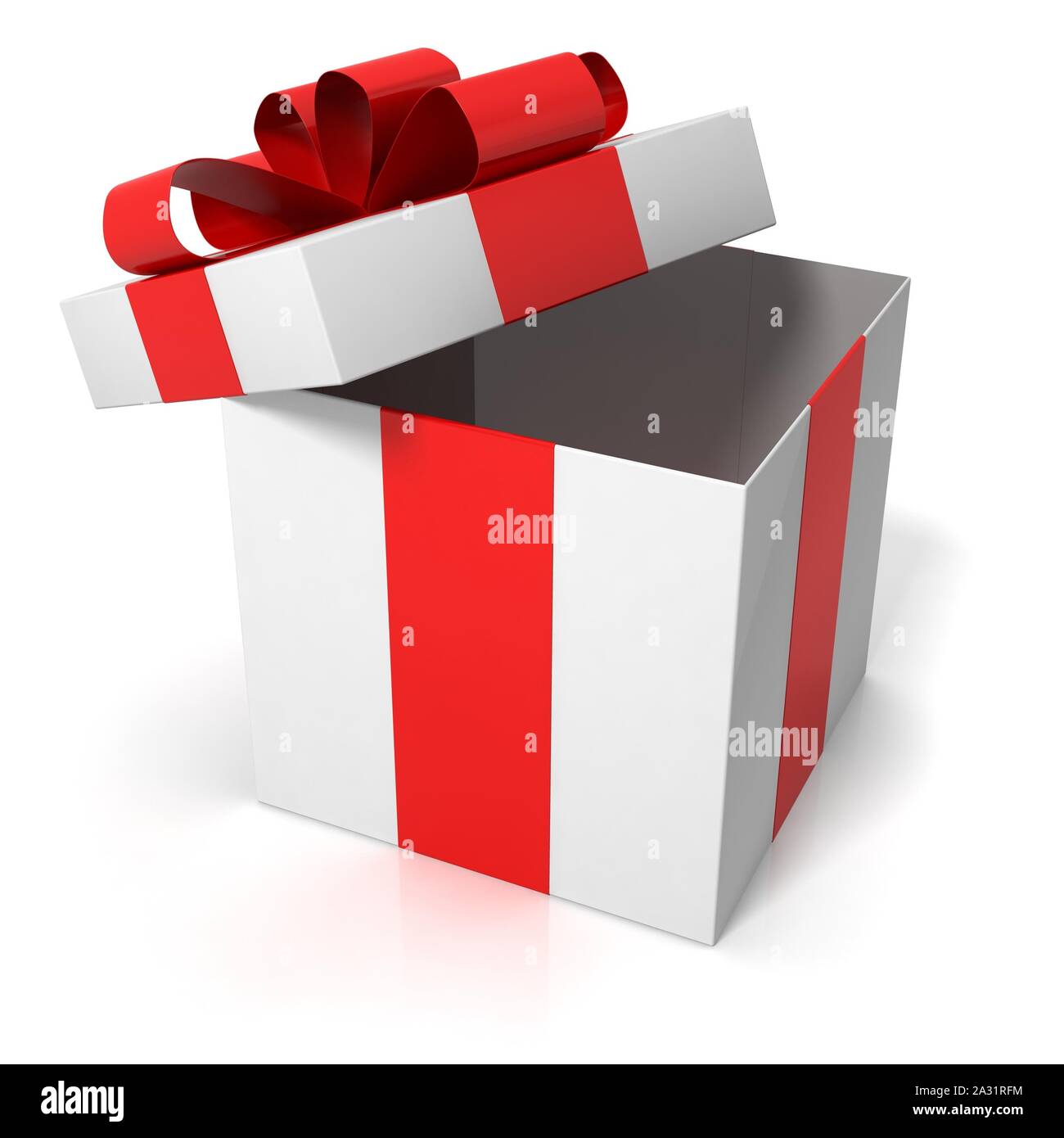 Christmas gifts 3D illustration Stock Photo - Alamy