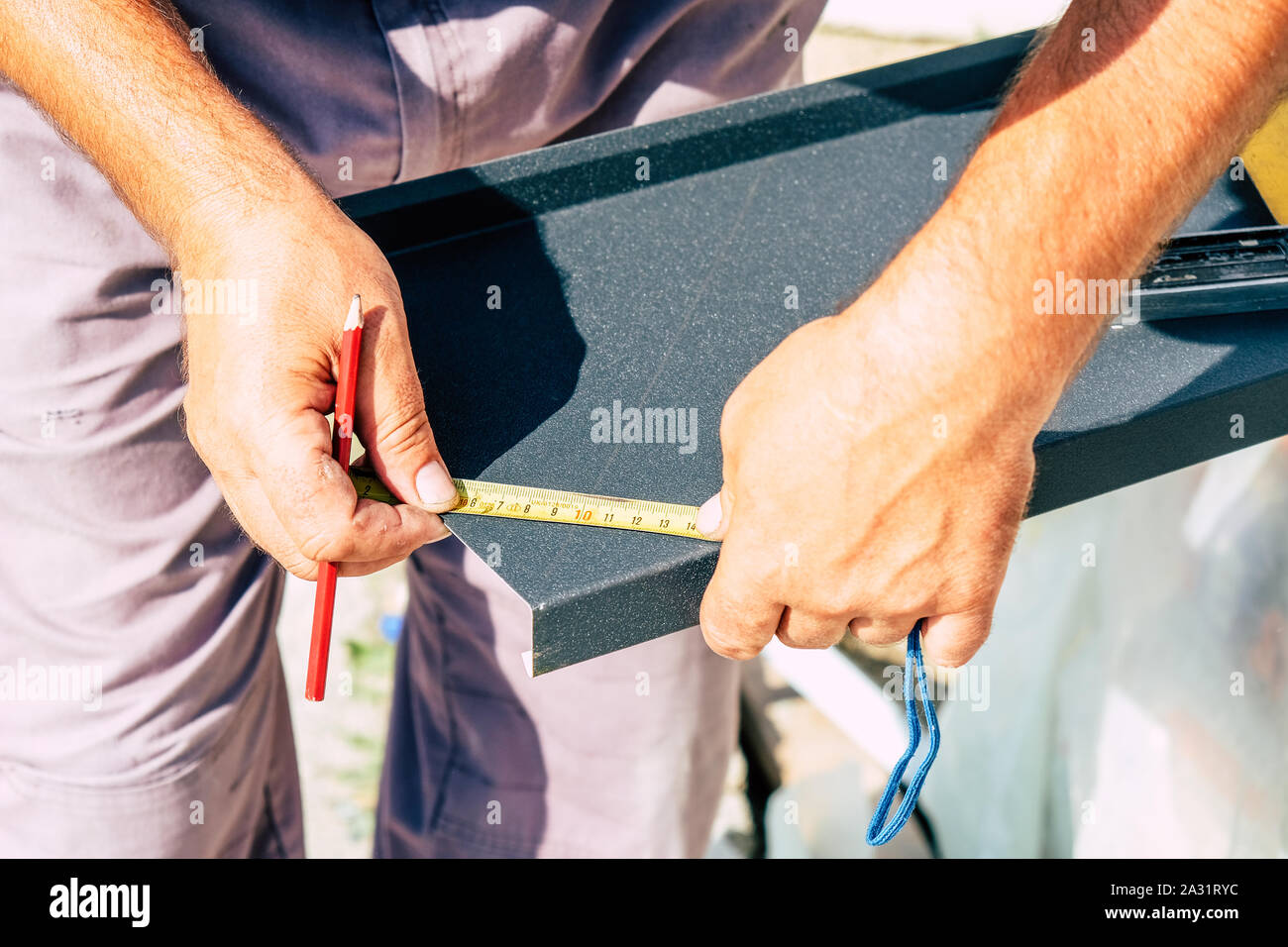 Marking tape hi-res stock photography and images - Alamy