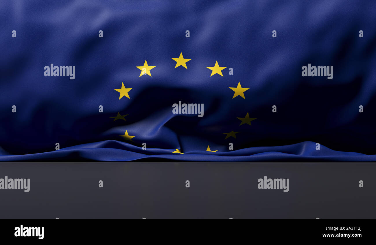 European union official flag waving hi-res stock photography and images ...