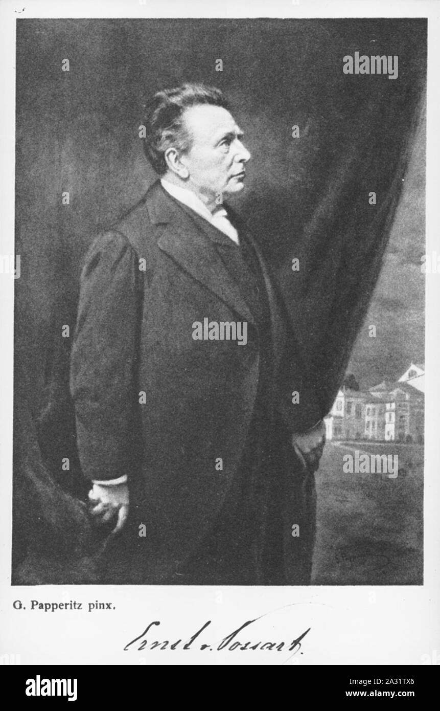 Ernst von Possart after Papperitz Stock Photo - Alamy