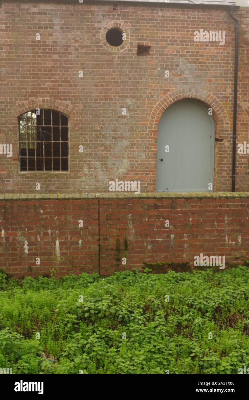 Countess Wear Paper Mills, Ruined Victorian Mill, on a Gloomy Winters ...